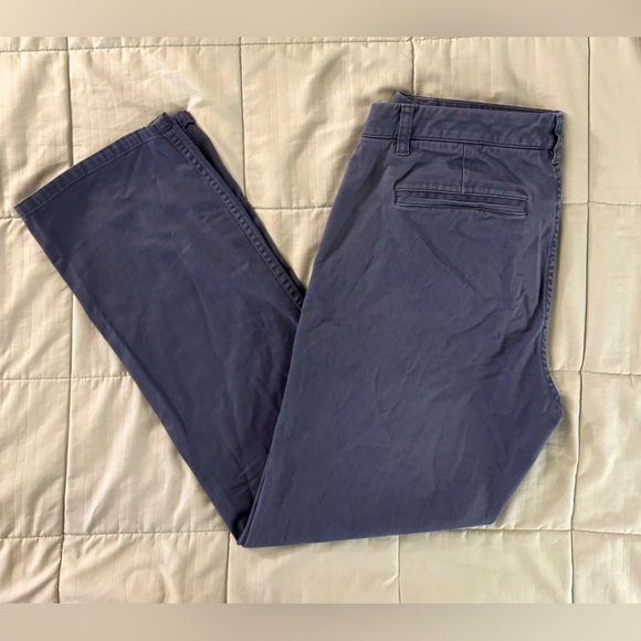 Hawker Rye | Pants | Hawker Rye Mens Blue Cotton Straight Leg Chino ...